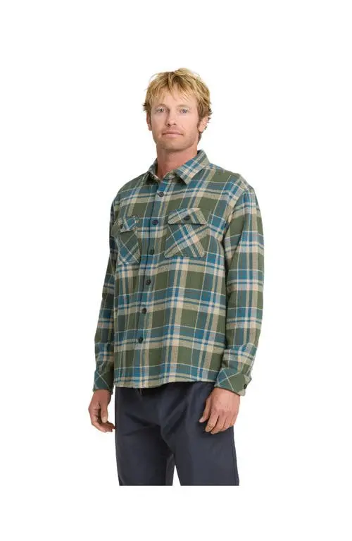 QUIKSILVER WATERMAN Dover Flannel - Thyme