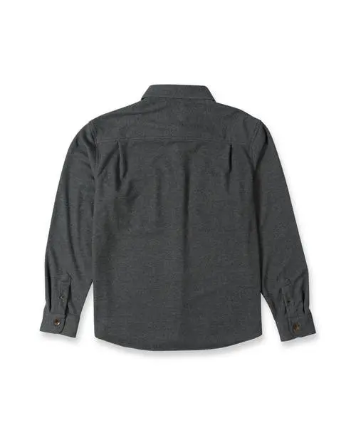 QUIKSILVER WATERMAN Harvest Long Sleeve Shirt - Phantom
