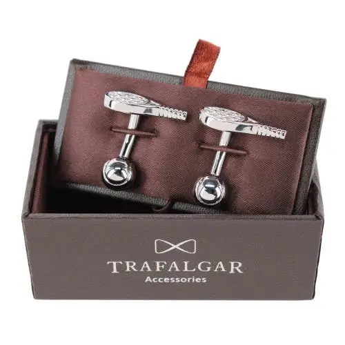 Trafalgar The Centre Court Racquet Cufflinks
