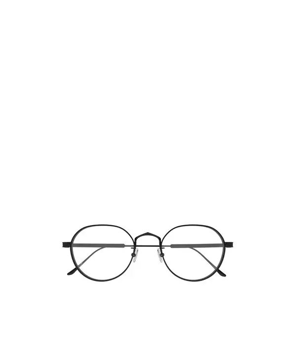 Cartier Oval Frame Glasses - Black
