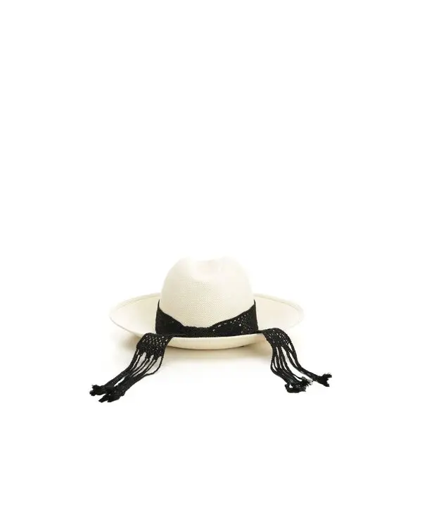 Borsalino Claudette Panama Quito Wide Brim Hat