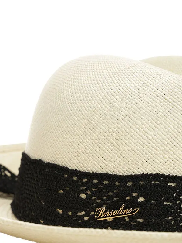 Borsalino Claudette Panama Quito Wide Brim Hat