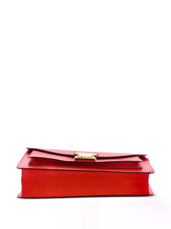 LOUIS VUITTON Monceau Handbag Epi Leather Bb Satchel - Red