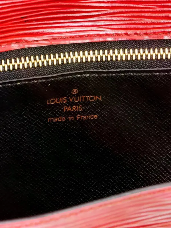 LOUIS VUITTON Monceau Handbag Epi Leather Bb Satchel - Red