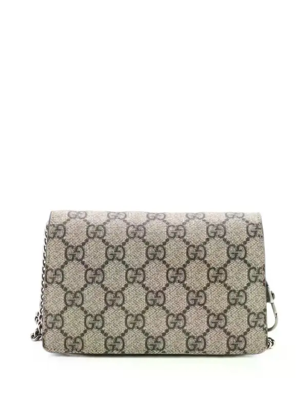Gucci Dionysus Gg Coated Canvas Super Mini Crossbody Bag
