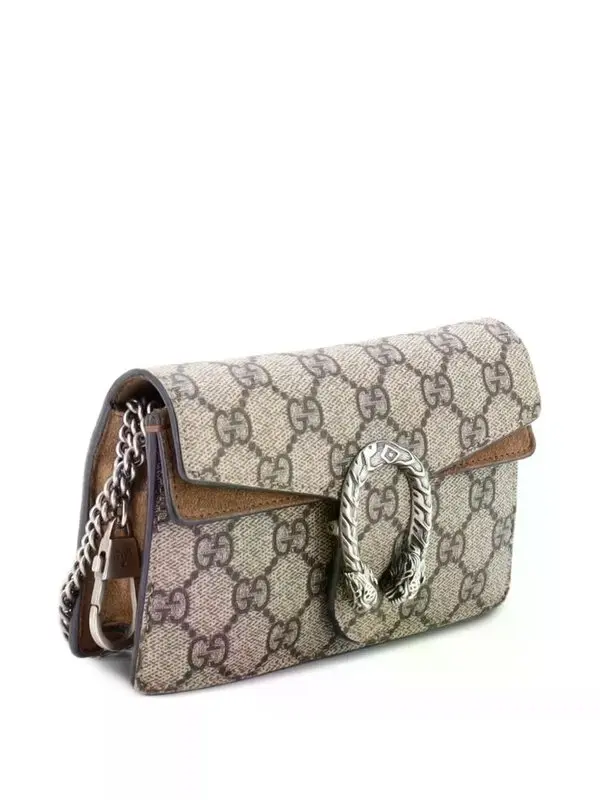 Gucci Dionysus Gg Coated Canvas Super Mini Crossbody Bag