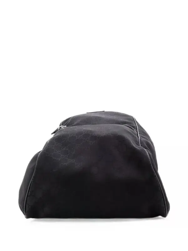 Gucci Slim Front Pocket Gg Nylon Small Backpack