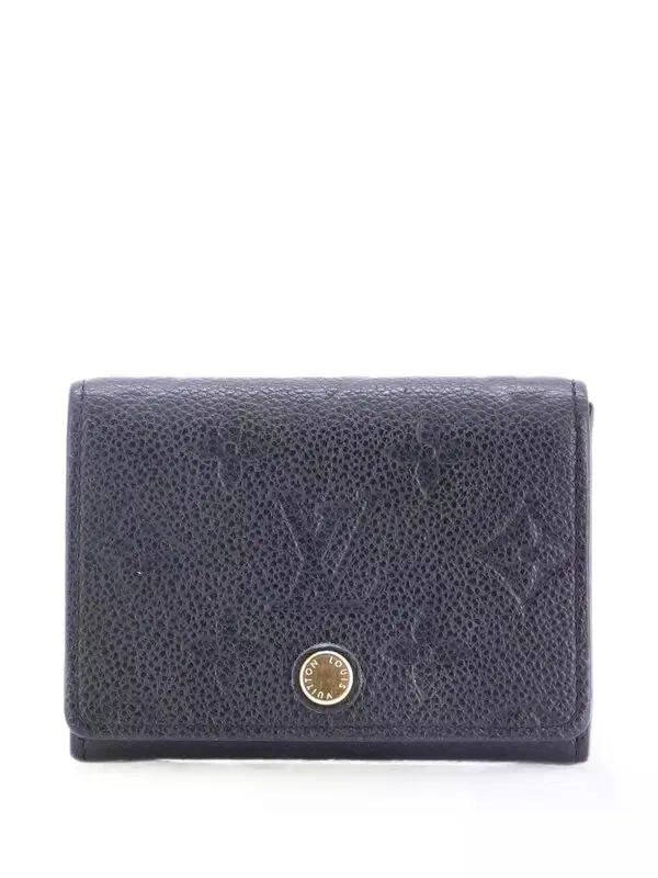 LOUIS VUITTON Multicartes Monogram Empreinte Leather Card Holder