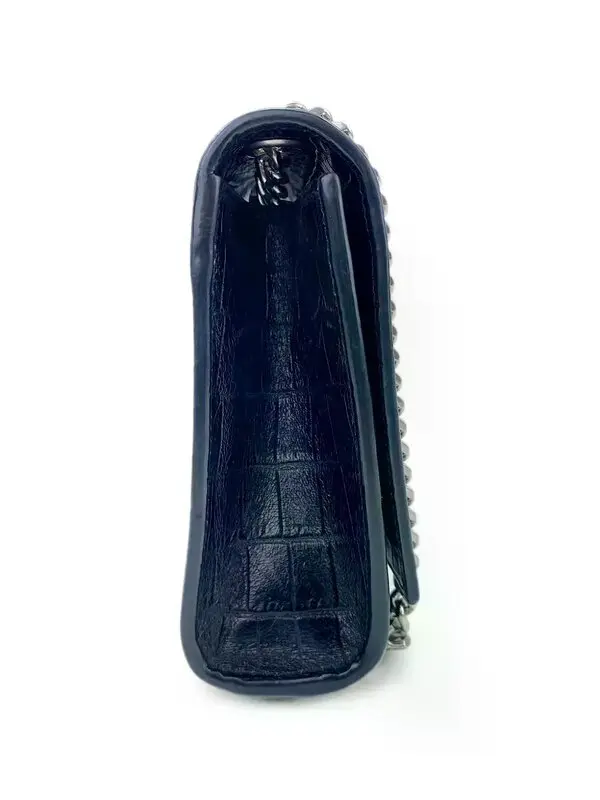 Saint Laurent Crocodile Effect Shoulder Bag