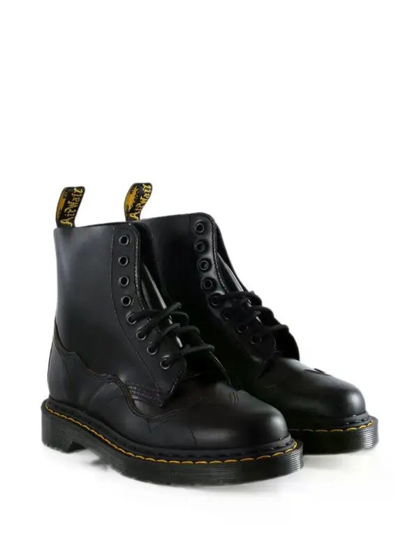 Dr. Martens 1460 Pascal Ri Wingtip-panel Lace-up Boots