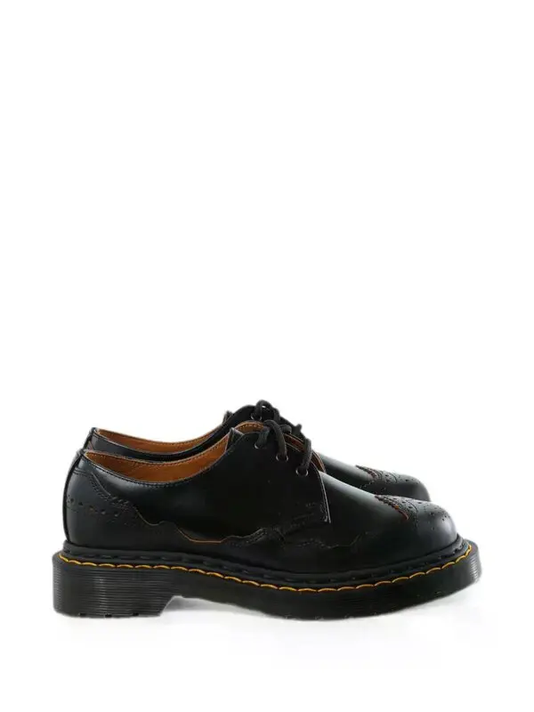 Dr. Martens 1461 Ri Brogue-detail Derby Shoes - Black