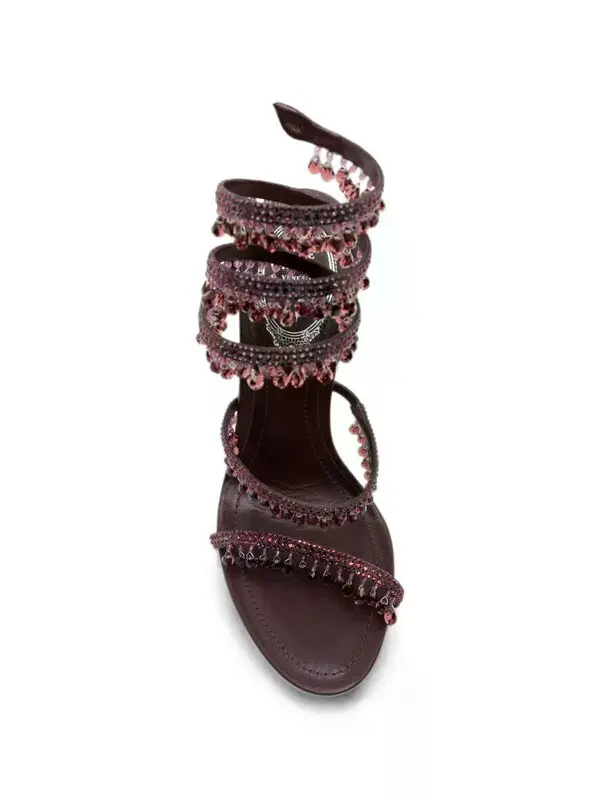 Rene Caovilla Embellished Stiletto Sandals
