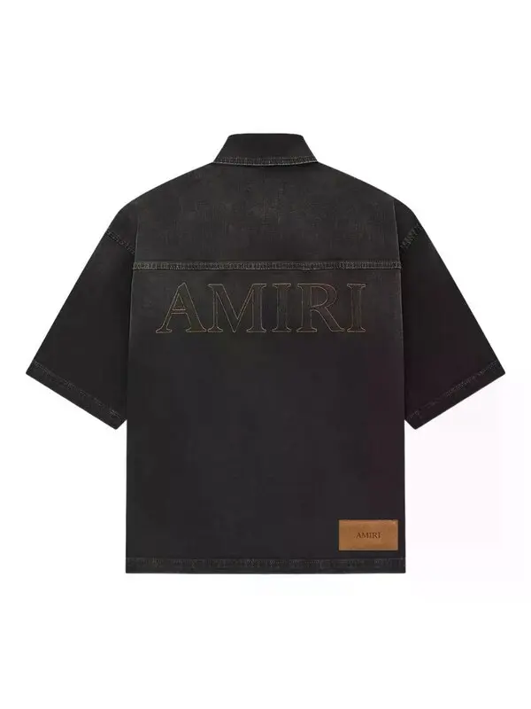 Amiri 3d Snap Shirt - Black