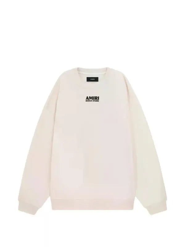 Amiri 1994 Logo-print Sweatshirt - Neutrals