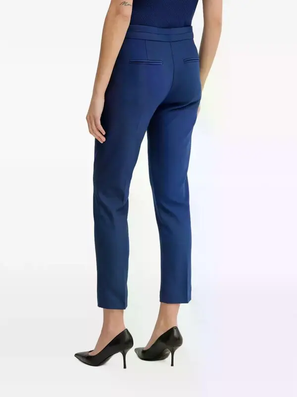 MORGAN Pressed Crease Slim-fit Trousers