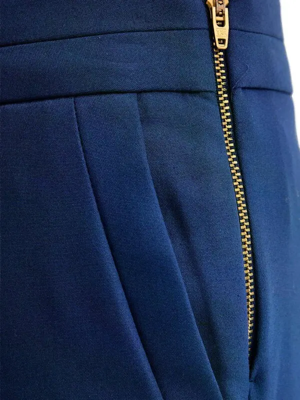 MORGAN Pressed Crease Slim-fit Trousers