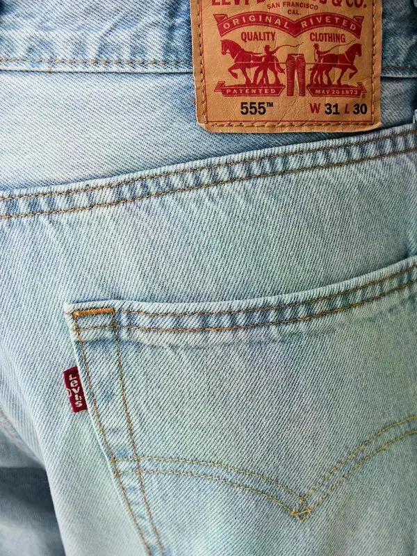 LEVI'S 555 Logo-patch Jeans