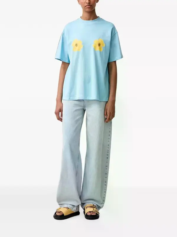 NEVER FULLY DRESSED Floral-print T-shirt