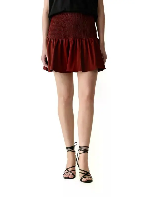 MORGAN Ruffled Mini Skirt