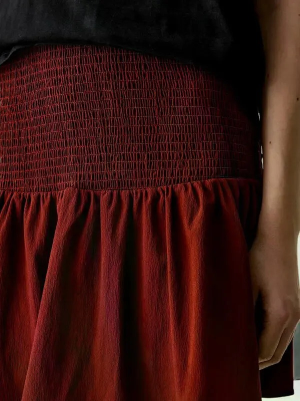 MORGAN Ruffled Mini Skirt