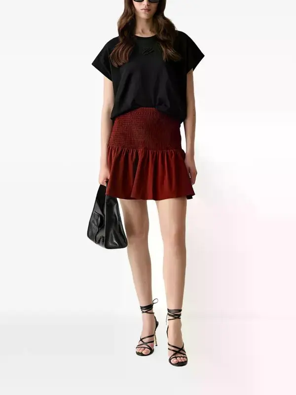 MORGAN Ruffled Mini Skirt