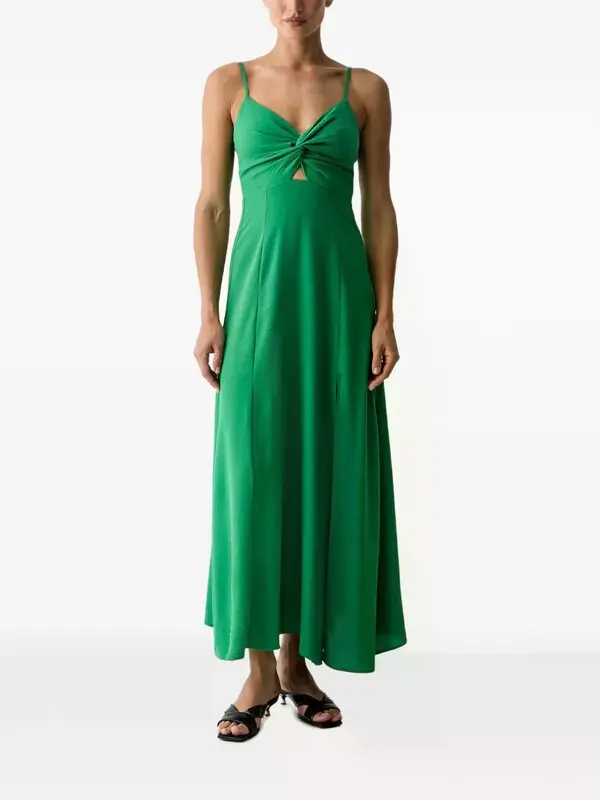MORGAN Maxi Dress With Twist Detail And Spaghetti Straps