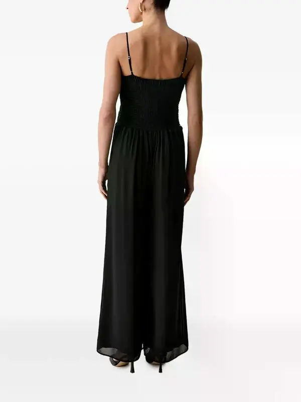 MORGAN Lace-panelled Jumpsuit With V-neck And Spaghetti Straps