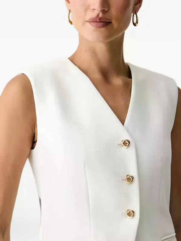 MORGAN Button-up V-neck Waistcoat