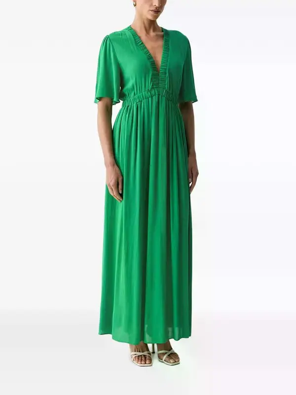MORGAN Pleated Maxi Dress
