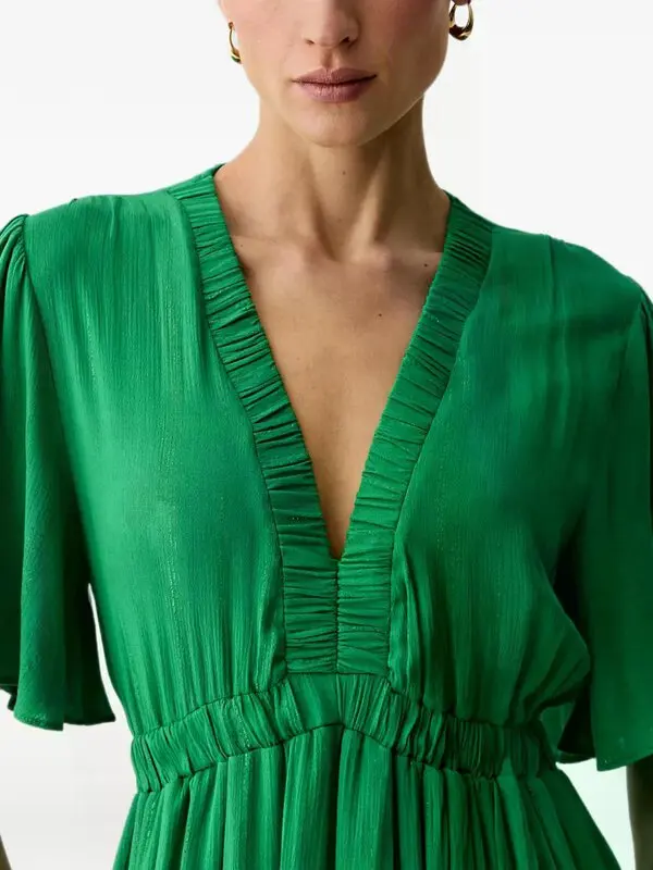 MORGAN Pleated Maxi Dress