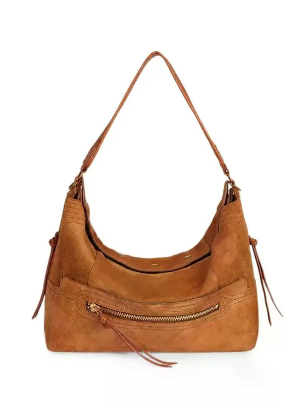 Jérôme Dreyfuss Large Lucky Hobo Leather Shoulder Bag
