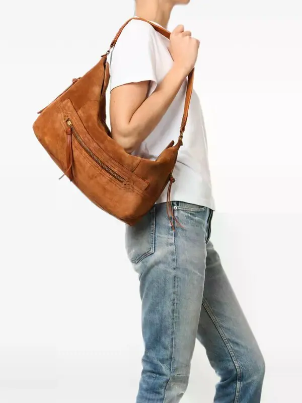 Jérôme Dreyfuss Large Lucky Hobo Leather Shoulder Bag