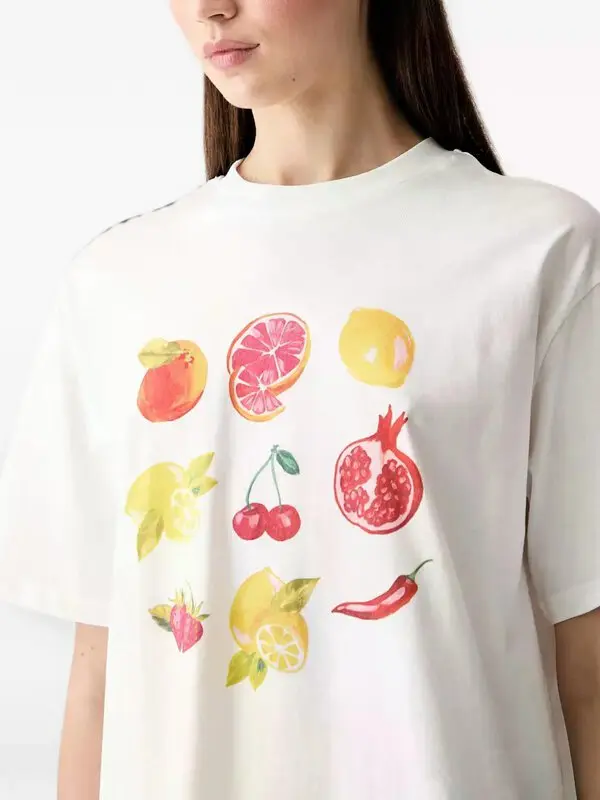 NEVER FULLY DRESSED Fruit-print T-shirt