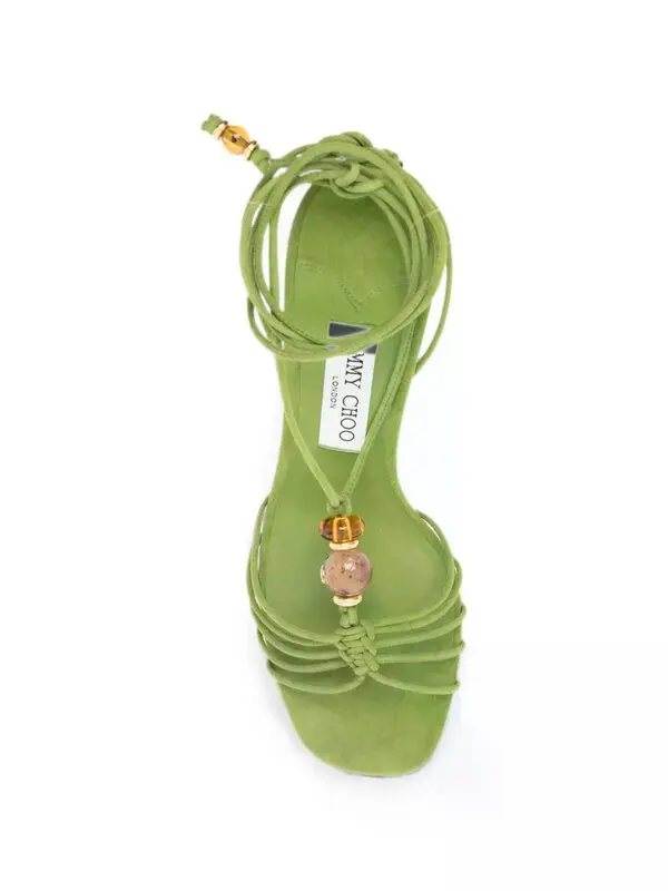 JIMMY CHOO Lova Wedge 85 - Green