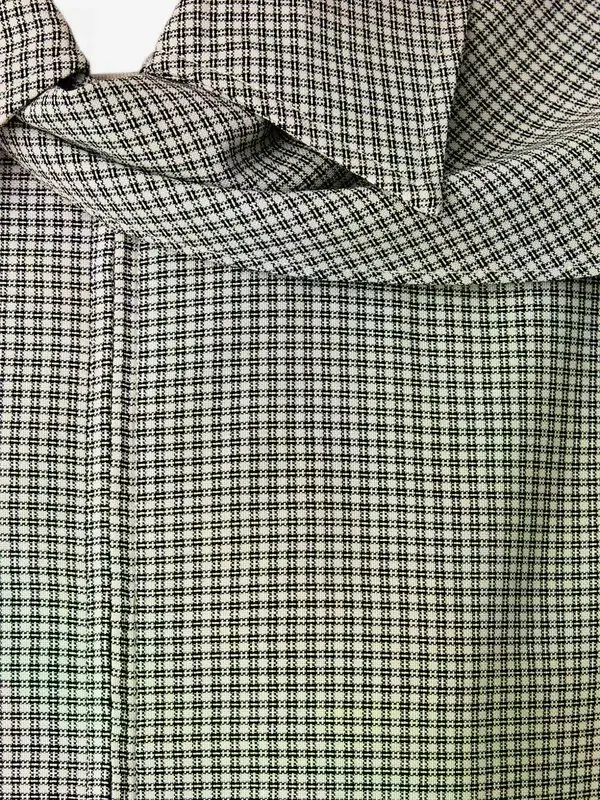 Rag & Bone Check-pattern Draped-panel Jacket