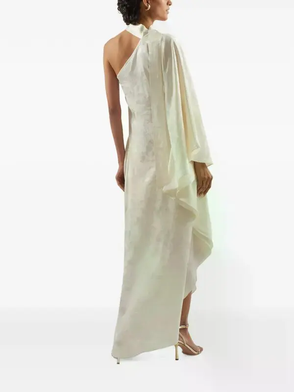 TALLER MARMO Ubud Toile One-shoulder Maxi Dress