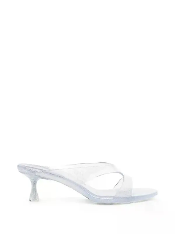 JIMMY CHOO Jelly Drop 50 Sandals - Silver