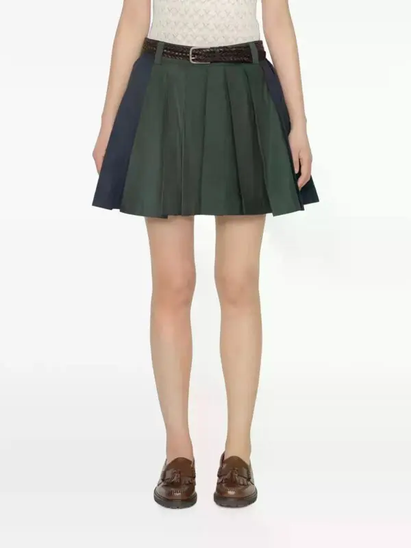 Sea Odessa Pleated Mini Skirt