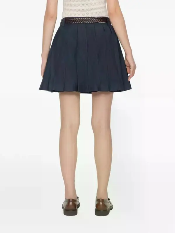 Sea Odessa Pleated Mini Skirt