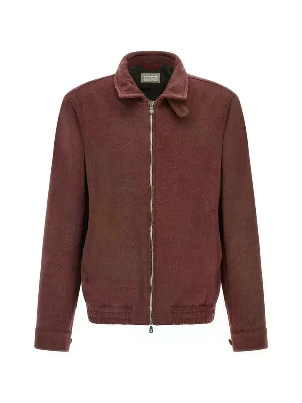 Brunello Cucinelli Zip-up Wool Jacket