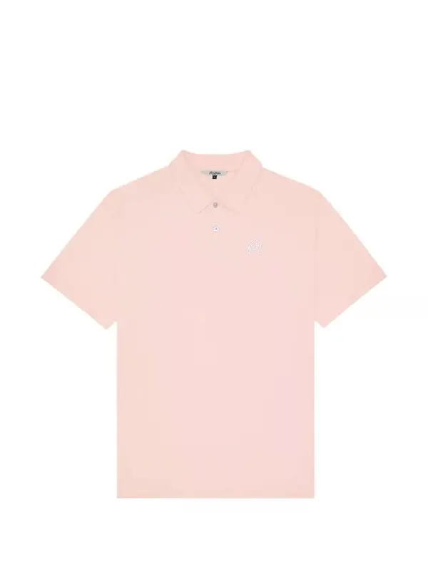 MALBON Fairway Logo-embroidered Polo Shirt - Pink