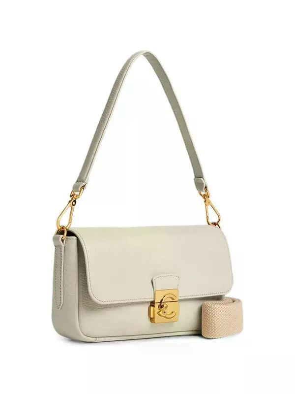 COCCINELLE Medium C-me Lock Logo-clasp Shoulder Bag
