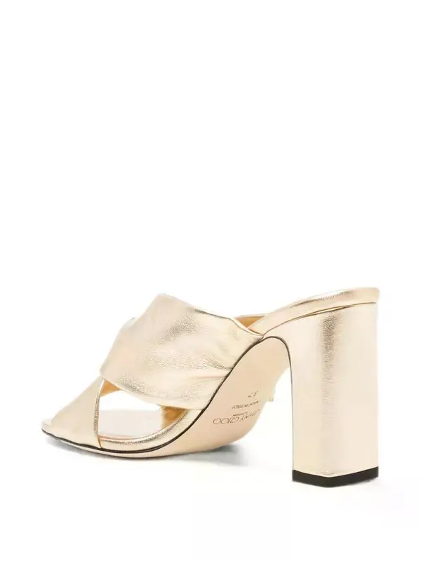 JIMMY CHOO Rafi 85 Sandals - Gold