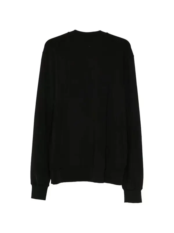 Rick Owens Crew Neck Long Sleeve Sweater