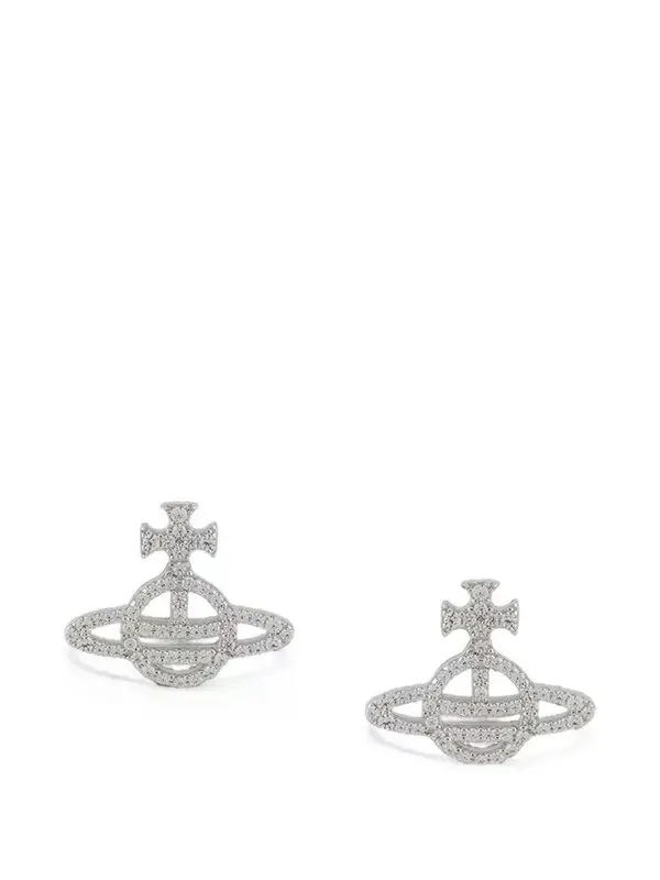 VIVIENNE WESTWOOD Calliope Crystal-embellished Orb Motif Earrings