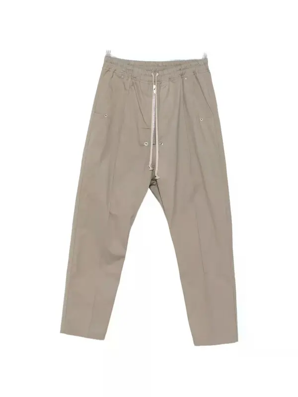 Rick Owens Drawstring-waist Zipped-front Trousers