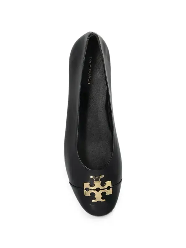 Tory Burch Charlie Logo-plaque Ballet Flats