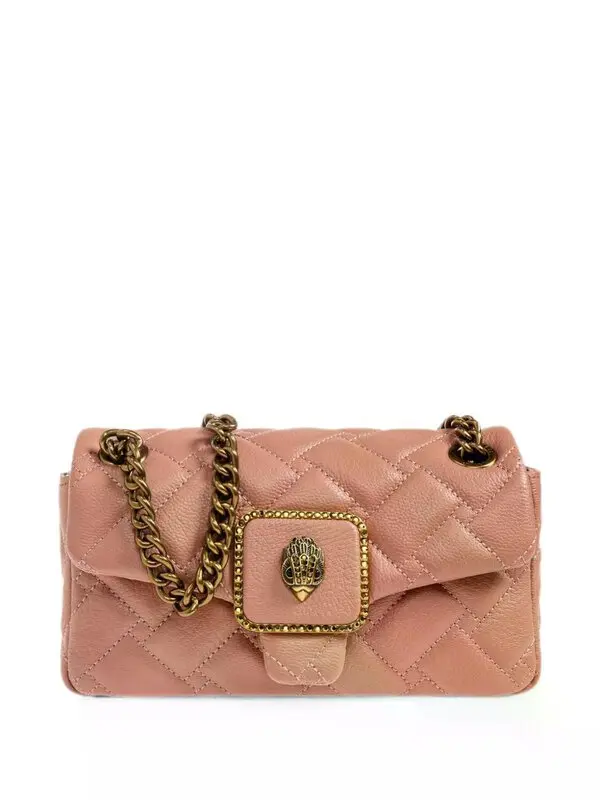 Kurt Geiger Mini Pimlico Quilted Leather Shoulder Bag - Pink