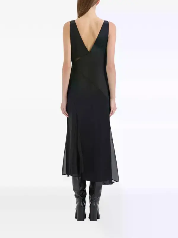 SIR. Ingrid V-neck Midi Dress