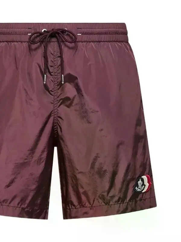 Moncler Logo-patch Swim Shorts